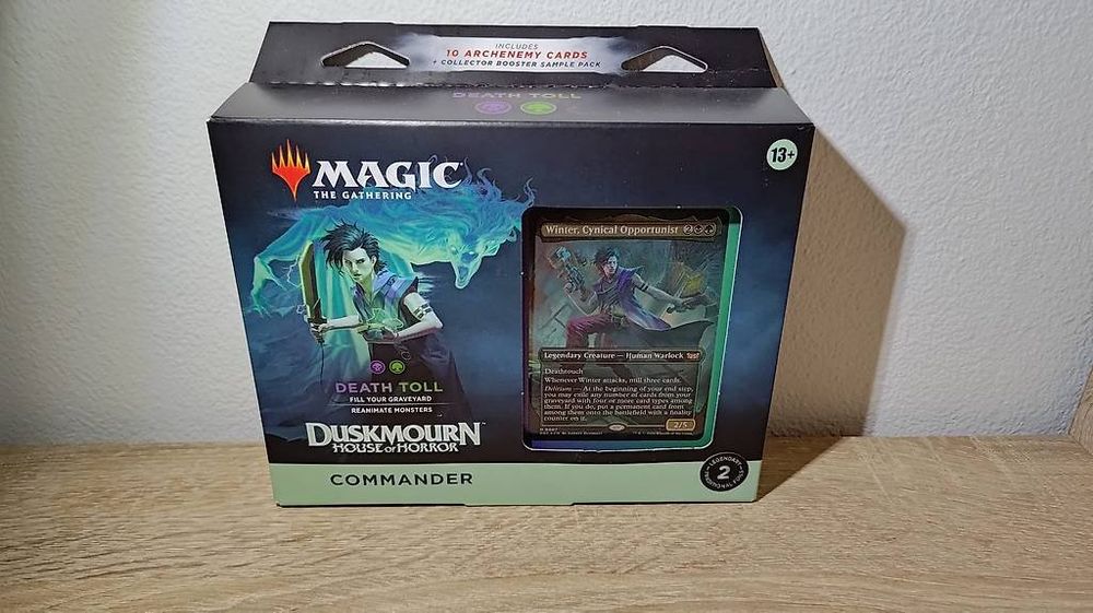 MTG - Commander Duskmourn - Death Toll (SIGILLATO/SEALED) (Neu und ...