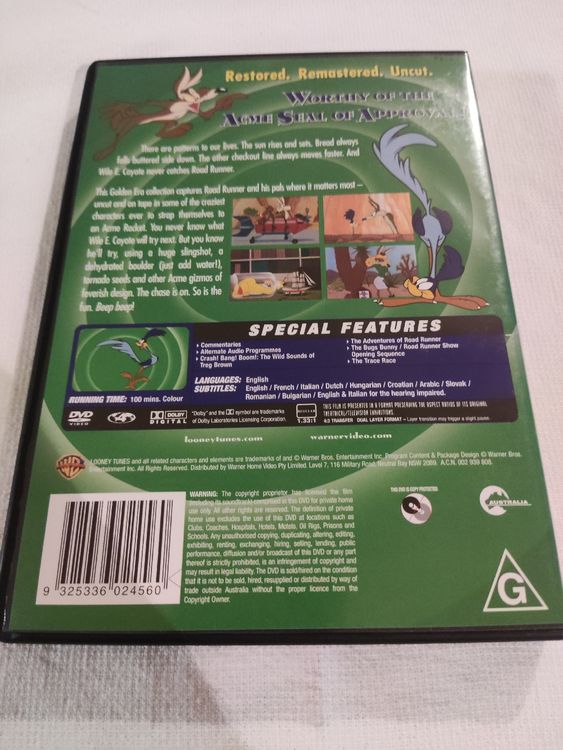 Best of Road Runner Vol. 1 - Looney Tunes (DVD) (Gebraucht) in Oberembrach für CHF 5 – mit ...
