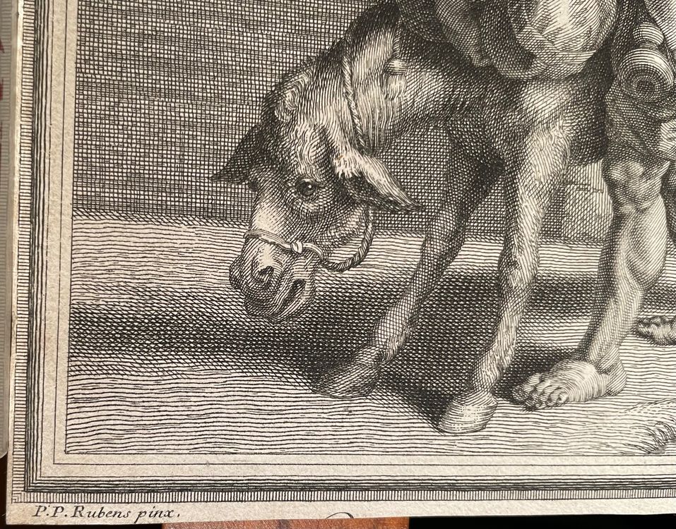 Rubens Visitation de la Vierge gravure 1719 (D'occasion) à Biel/Bienne ...