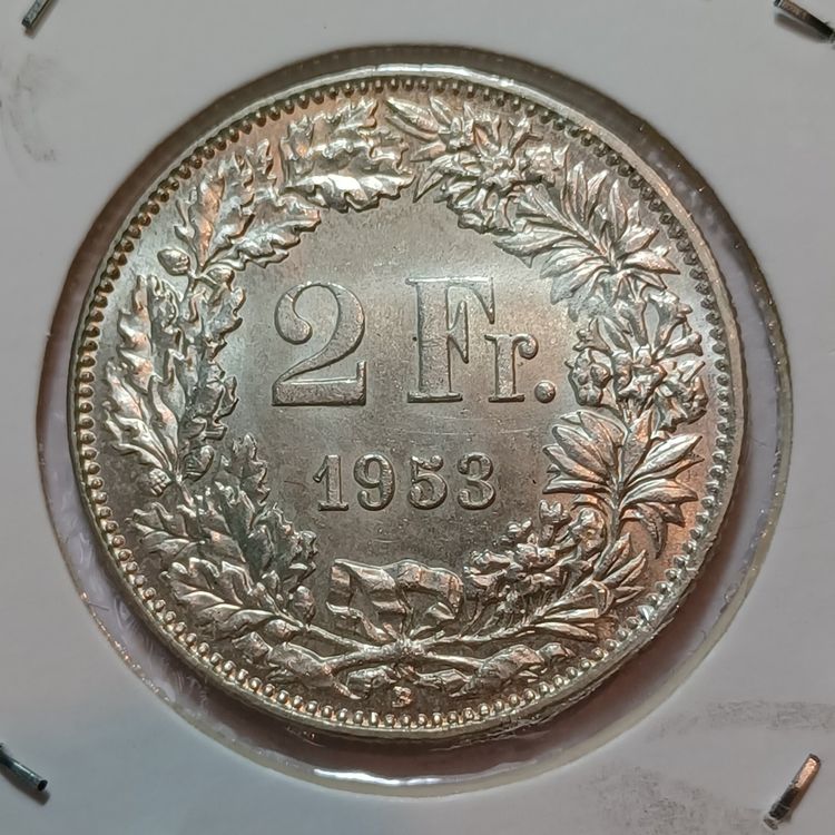2 Franken 1953 unz | Kaufen auf Ricardo