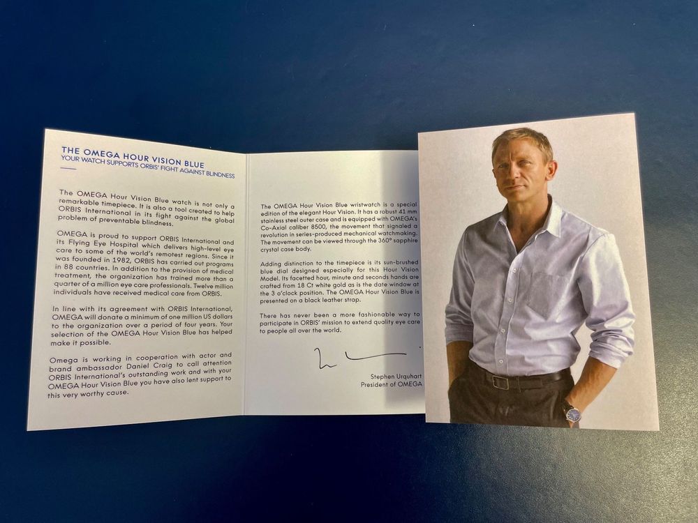 Omega, de Ville Hour Vision Blue Chronometer Automatik | Kaufen auf Ricardo