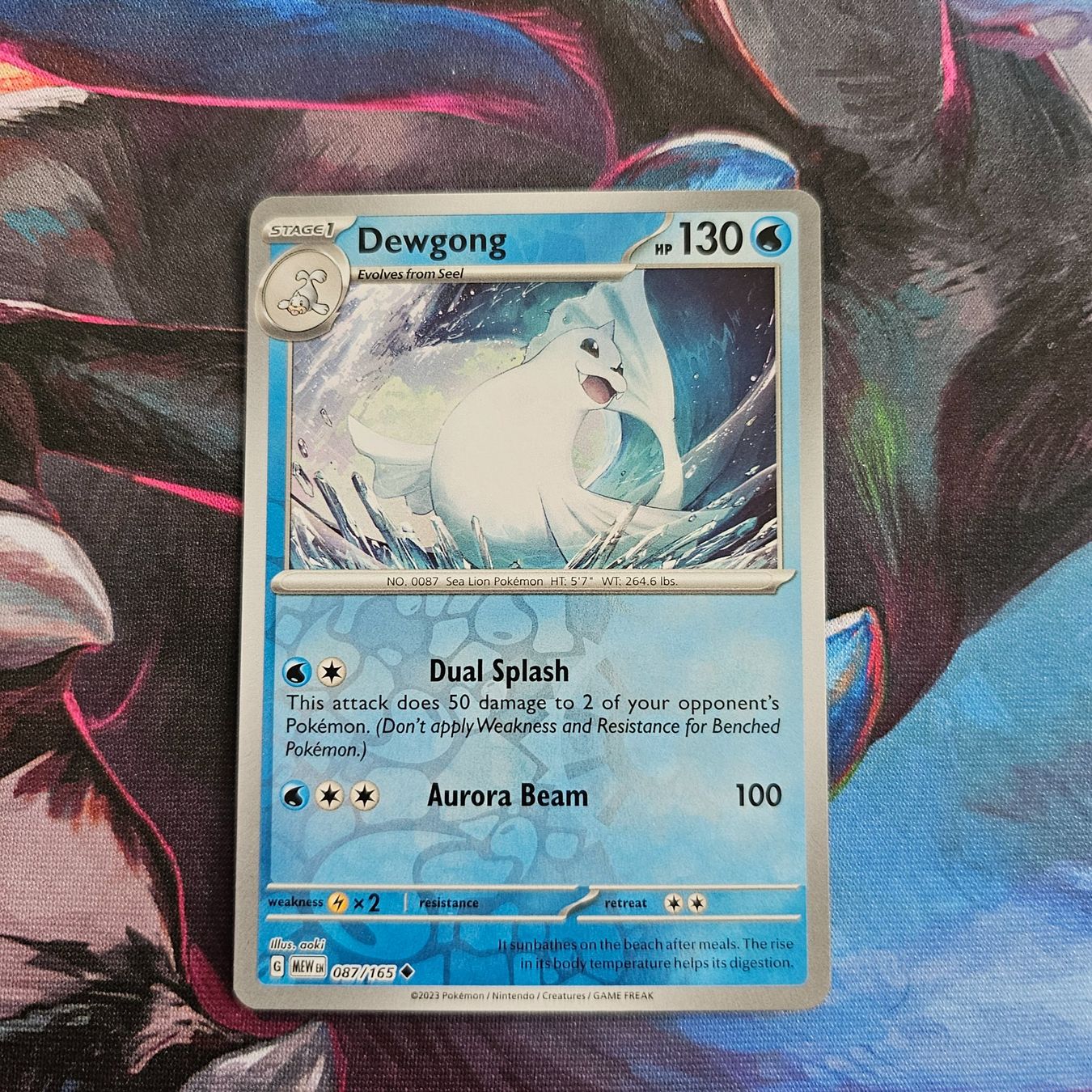 Pokemon Dewgong MEW 151 EN 087/165 Reverse Holo (Gebraucht) in Zofingen ...