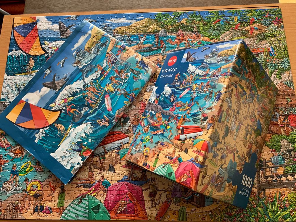 1000 Puzzle HEYE, Top Zustand mit Poster (Gebraucht) in Gelterkinden ...