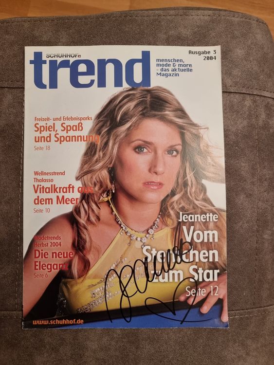 Jeanette Biedermann (GZSZ) Fotos & Autogramme (Gebraucht) in Winterthur für CHF 20 – mit ...