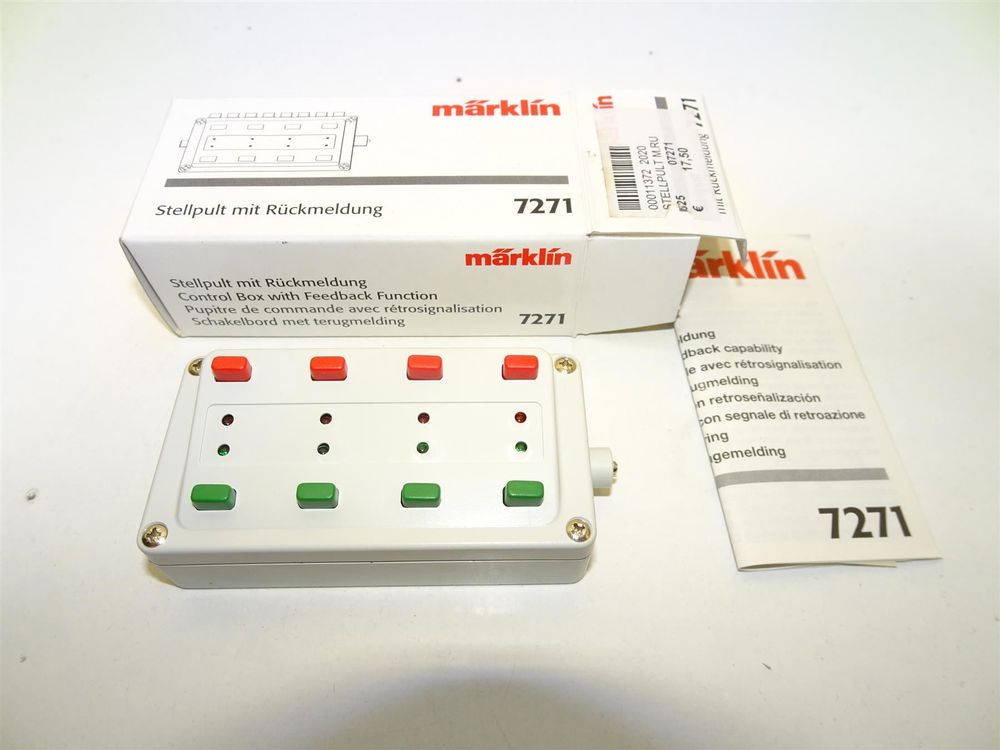Märklin Stell und Schaltpulte HO 7271 | Kaufen auf Ricardo