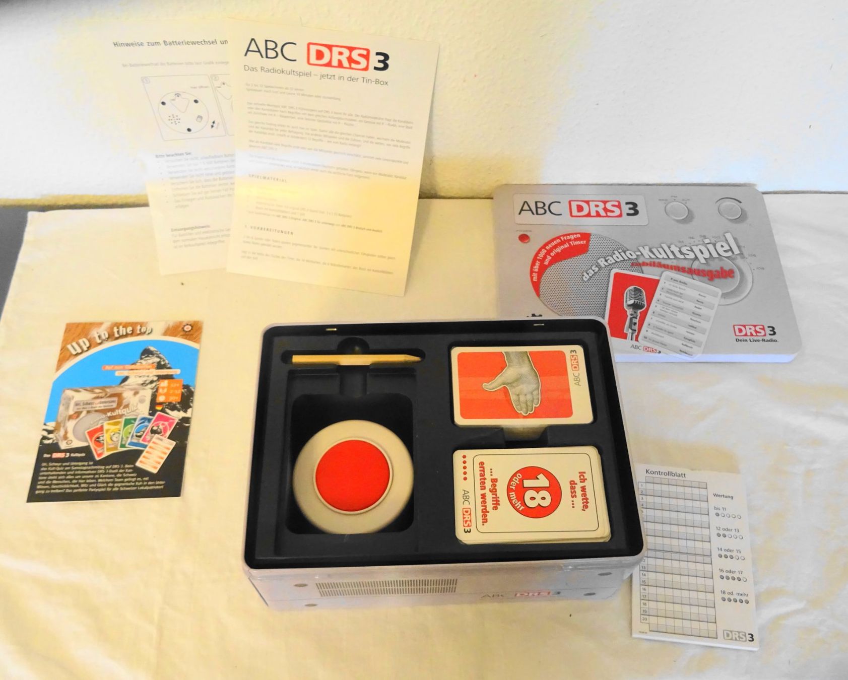 ABC DRS 3 - Das Radio-Kultspiel in Tin-Box Jubiläumsausgabe (Gebraucht ...
