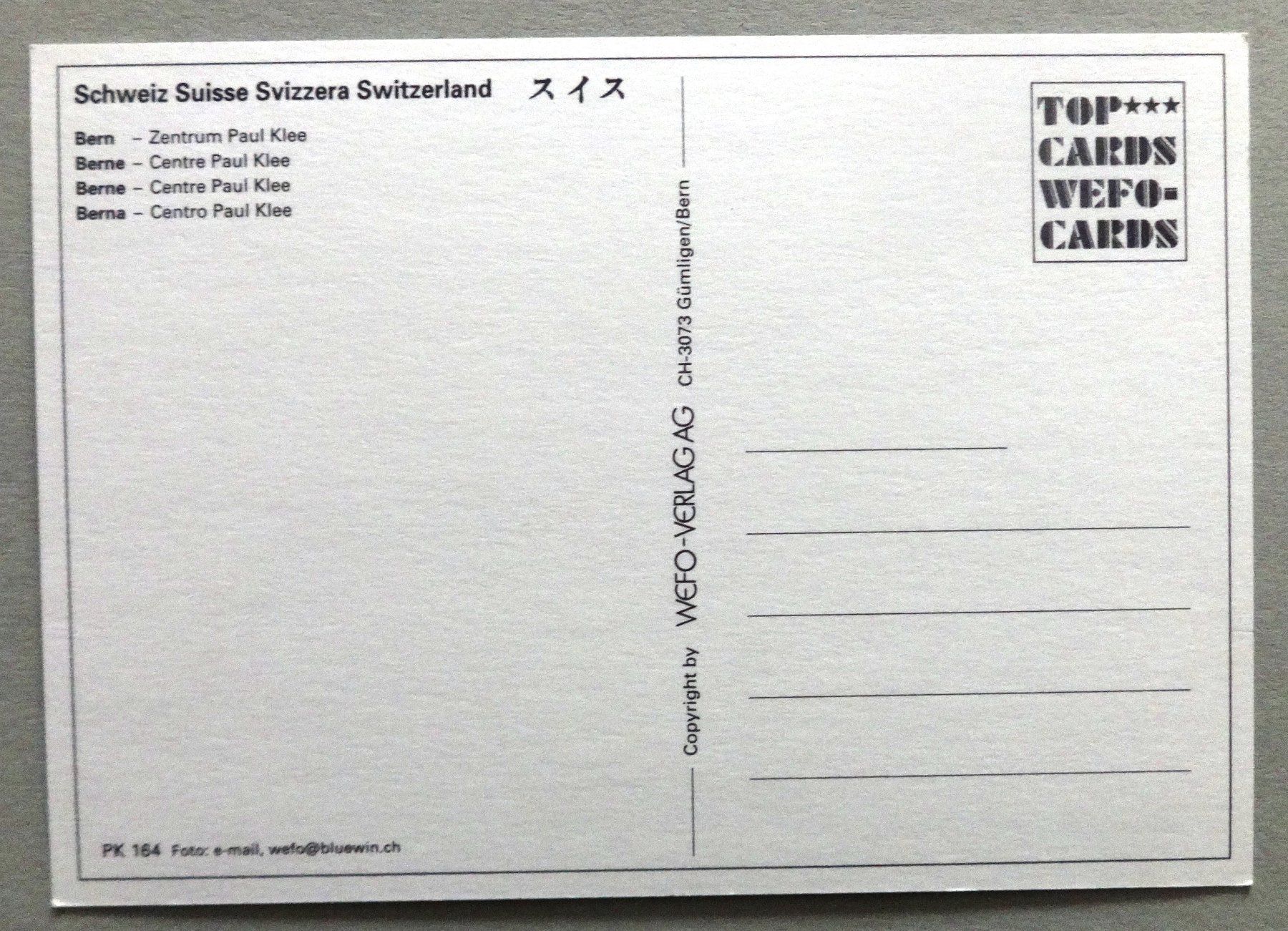 Bern - Zentrum Paul Klee (Gebraucht) in Fétigny für CHF 1 – mit ...