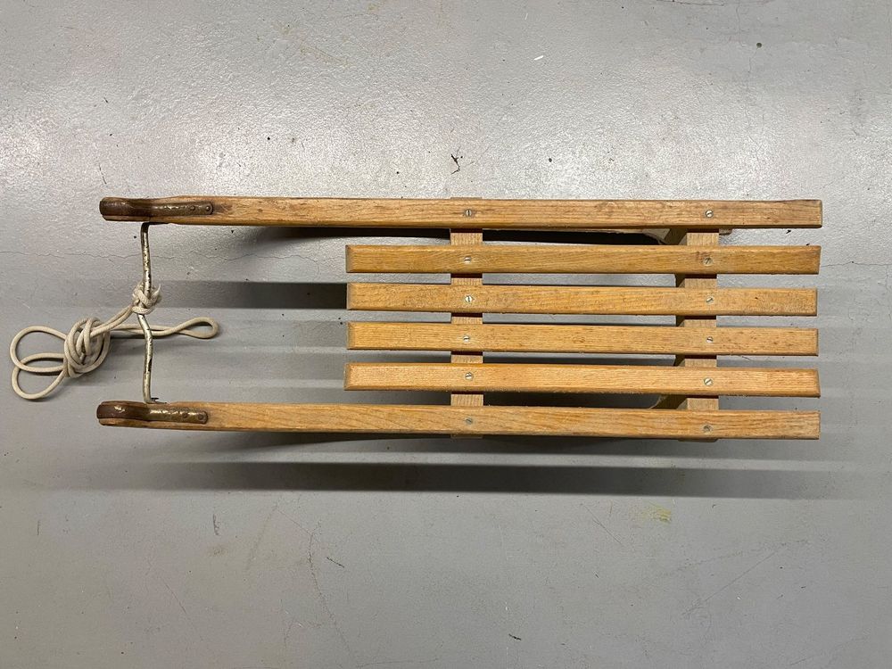 Holzschlitten, Davoser Schlitten (Gebraucht) in Kräiligen für CHF 10 ...
