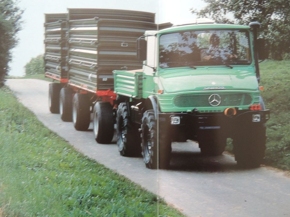 Mercedes Unimog U600-900 Prospekt 1989 ,Landwirtschaft , H12 | Kaufen ...