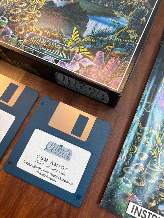 Amiga Spiel: Utopia (Big Box) (Gebraucht) in Niederhasli für CHF 54 ...