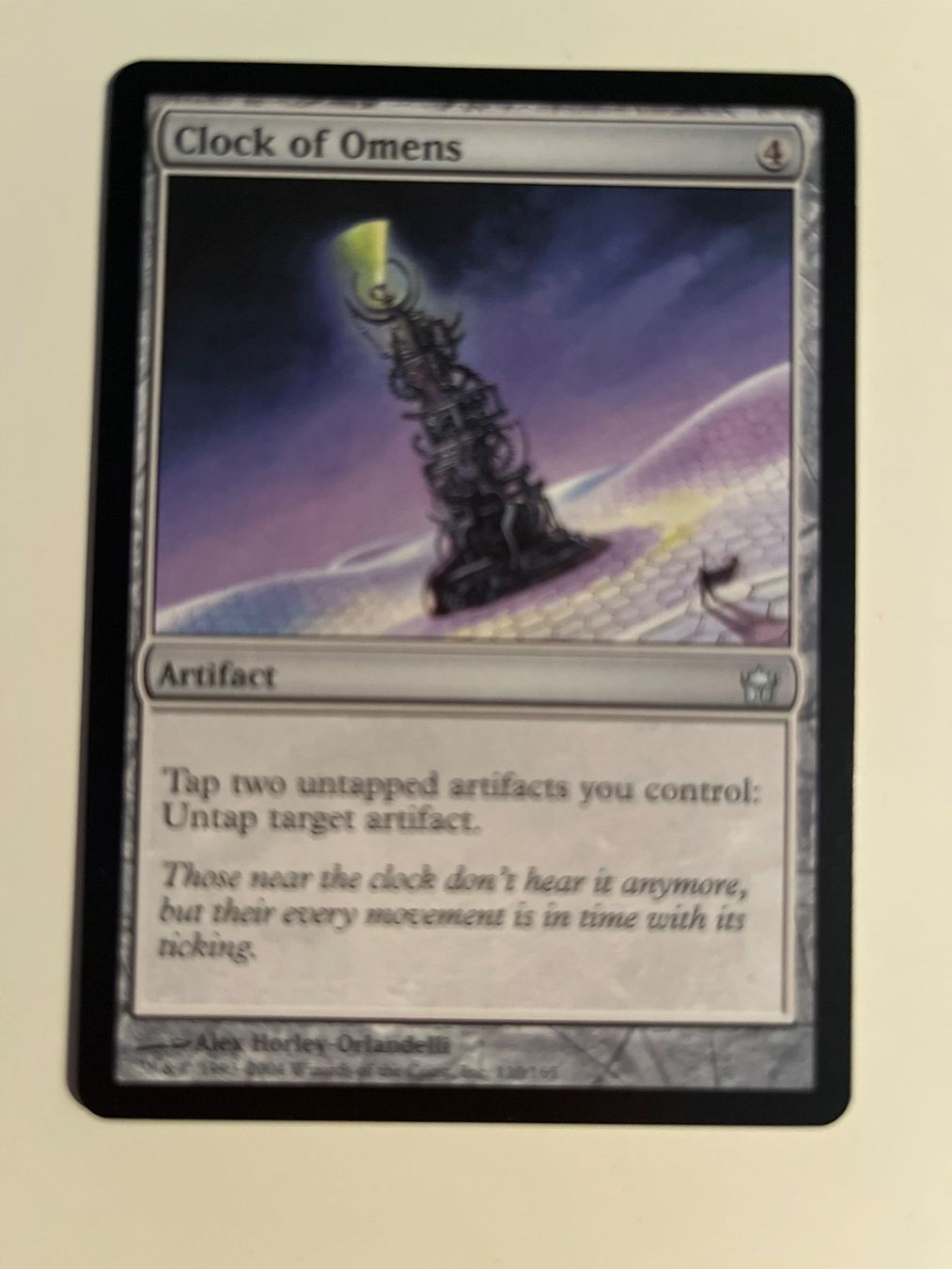 1 x Clock of Omens - Magic: The Gathering - MtG (Gebraucht) in Kriens ...