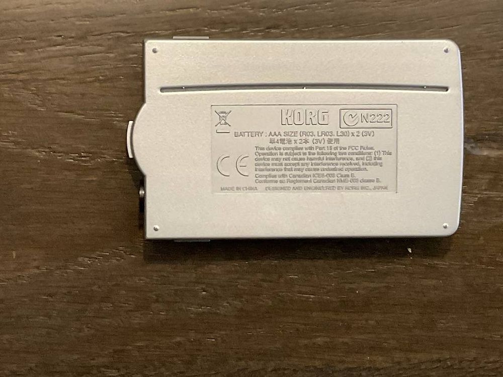 Korg GA-30 N222 Ultra Compact Guitar and Bass Tuner (Gebraucht) in ...