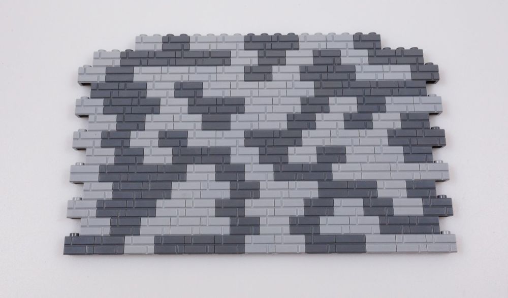 LEGO - 159 Stück - Mauer-Steine (Nr. 98283) in grau (Gebraucht) in ...
