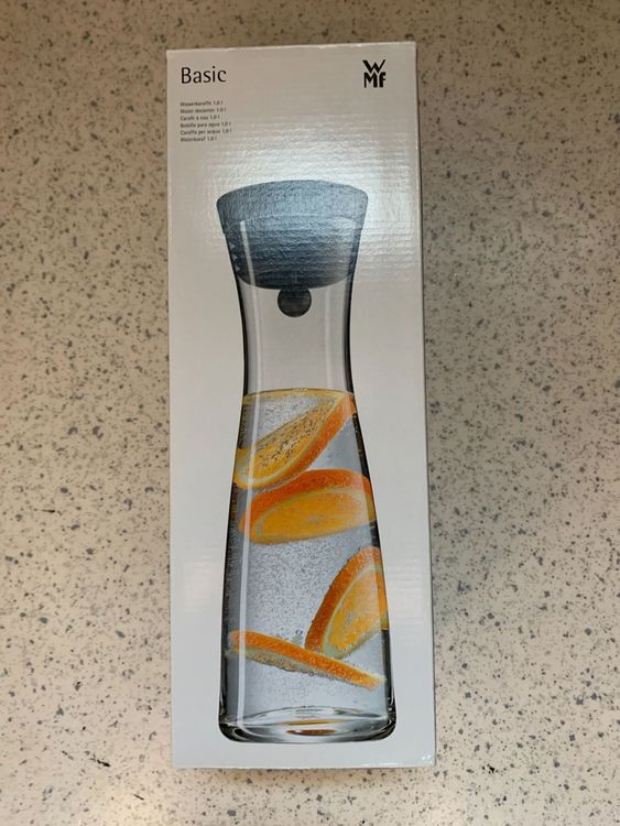 WMF-Basic Wasserkaraffe, 1 l, Schwarz (Neu und originalverpackt) in für ...