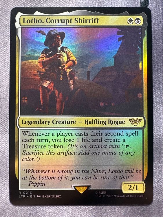 Lotho, Corrupt Shirriff FOIL 0213 Lord of the Rings | Kaufen auf Ricardo
