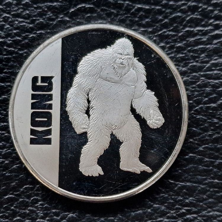1 Oz .999 Silver Niue Coin / 1 Silberunze, Kong (D'occasion) à Bouveret ...