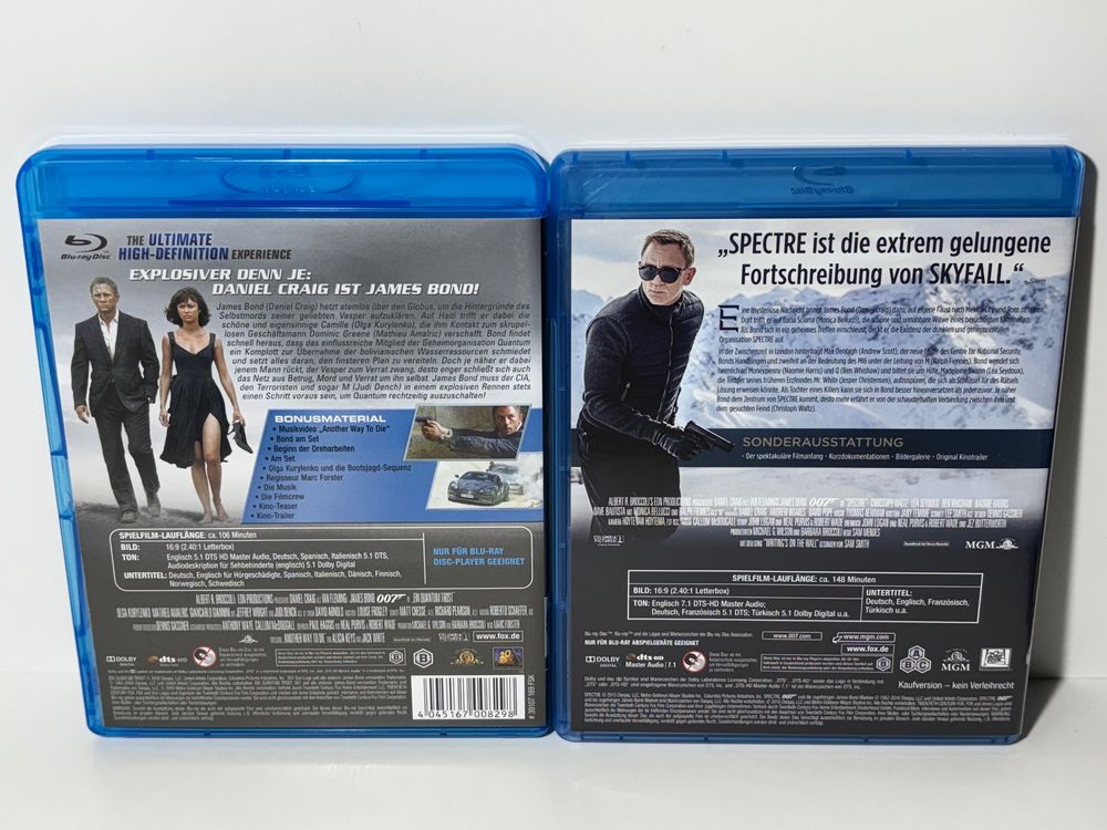 James Bond 007 1-5 Daniel Craig Blu Ray (Gebraucht) in Wilderswil für ...