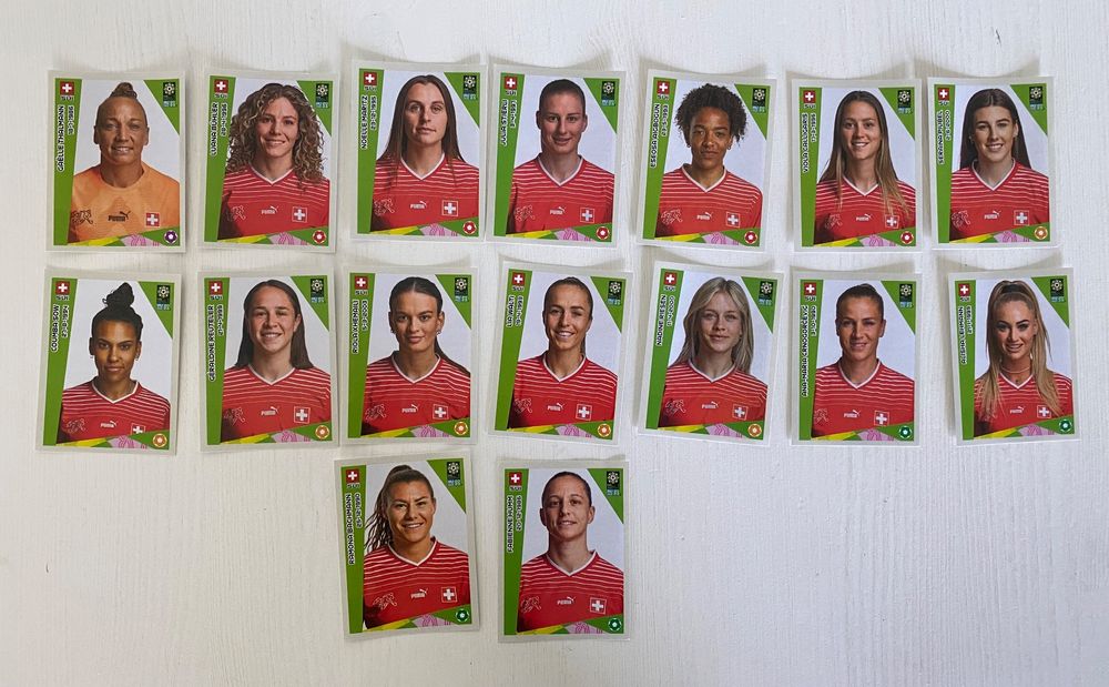 Schweizer Nationalspielerin Frauen WM 2023 (Neu (gemäss Beschreibung ...