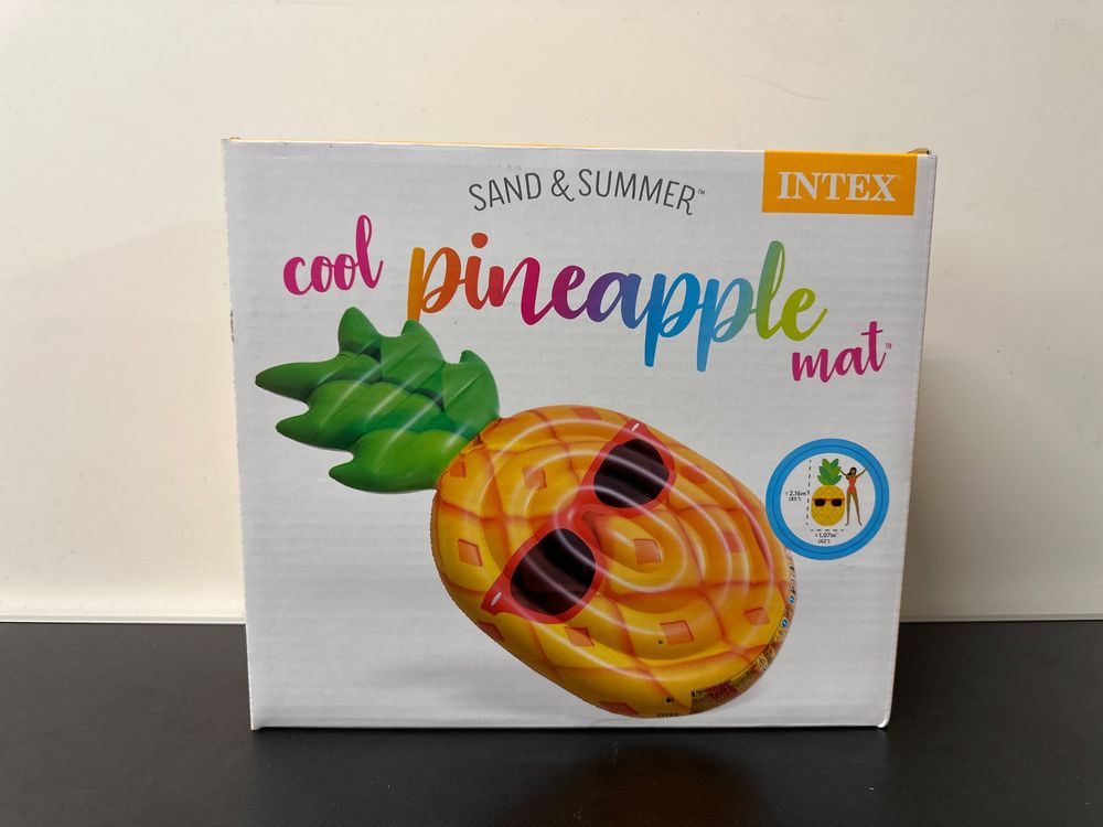 Neu Intex Pineapple Luftmatratze (1x) (Neu und originalverpackt) in ...