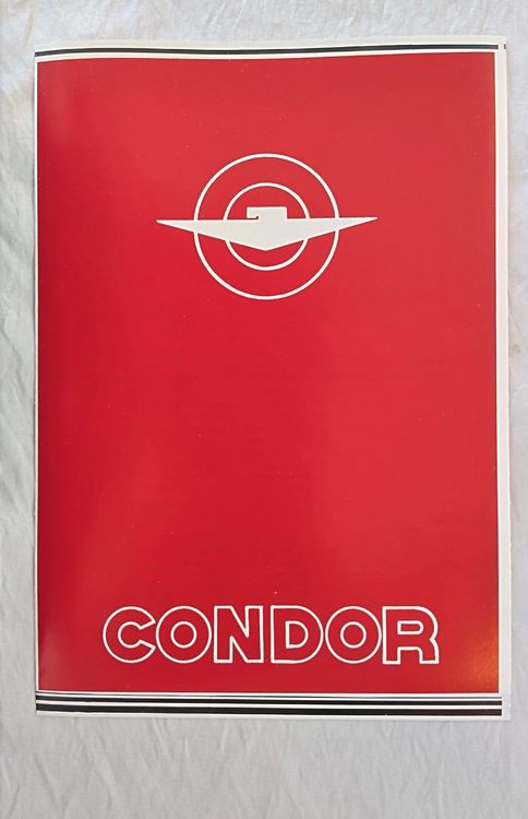 Condor Werbe-Folder 1947 / Prospekt (Reprint) neu ab Fr. 3.- (Neu ...