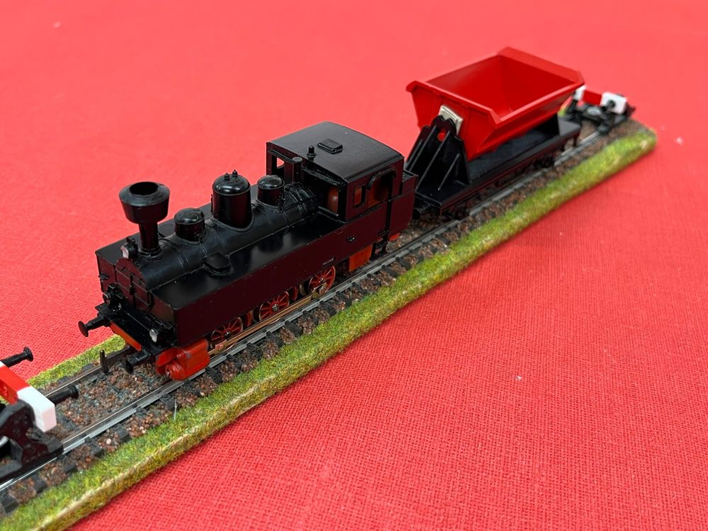 MärklinHo 3197 KLVM Dampflok AC/WS Analog Mit Güterwagen (Gebraucht) in ...