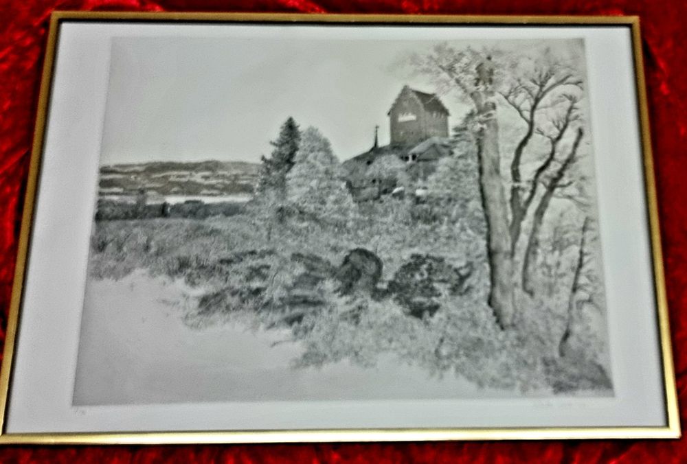 Walter Dick. Original-Radierung "Uster". Handsig&nummeriert | Kaufen auf Ricardo