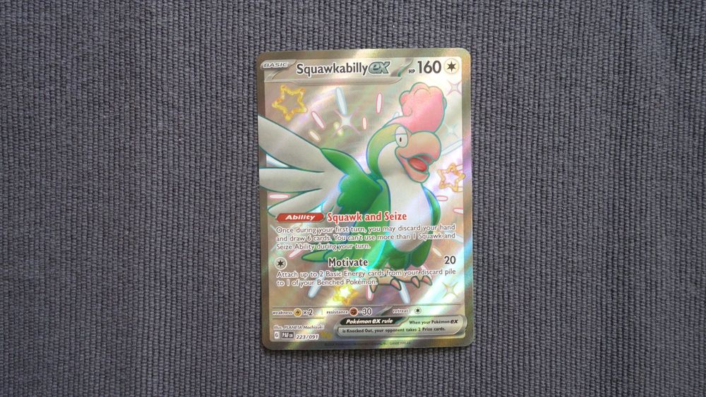 Squawkabilly ex Shiny Paldean Fates (EN) (Gebraucht) in Uster für CHF 1 ...