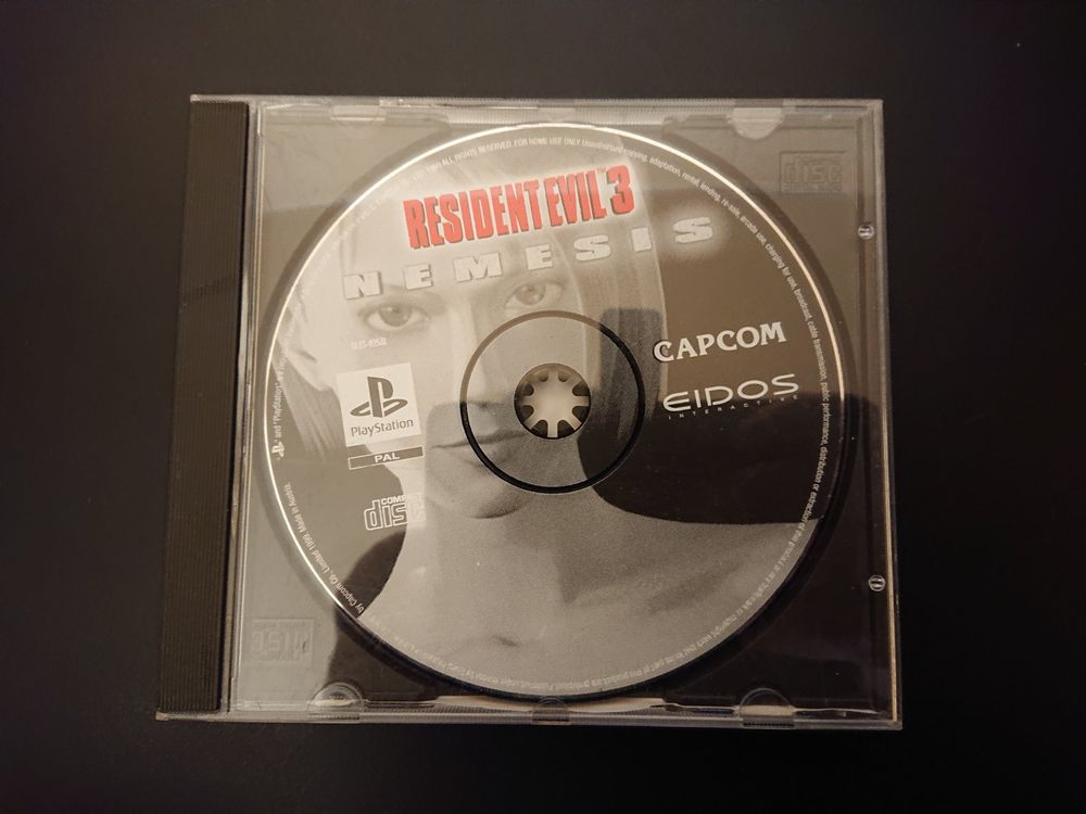 Playstation 1 PS1 - Resident Evil 3 Nemesis - in CD Case (Gebraucht) in ...