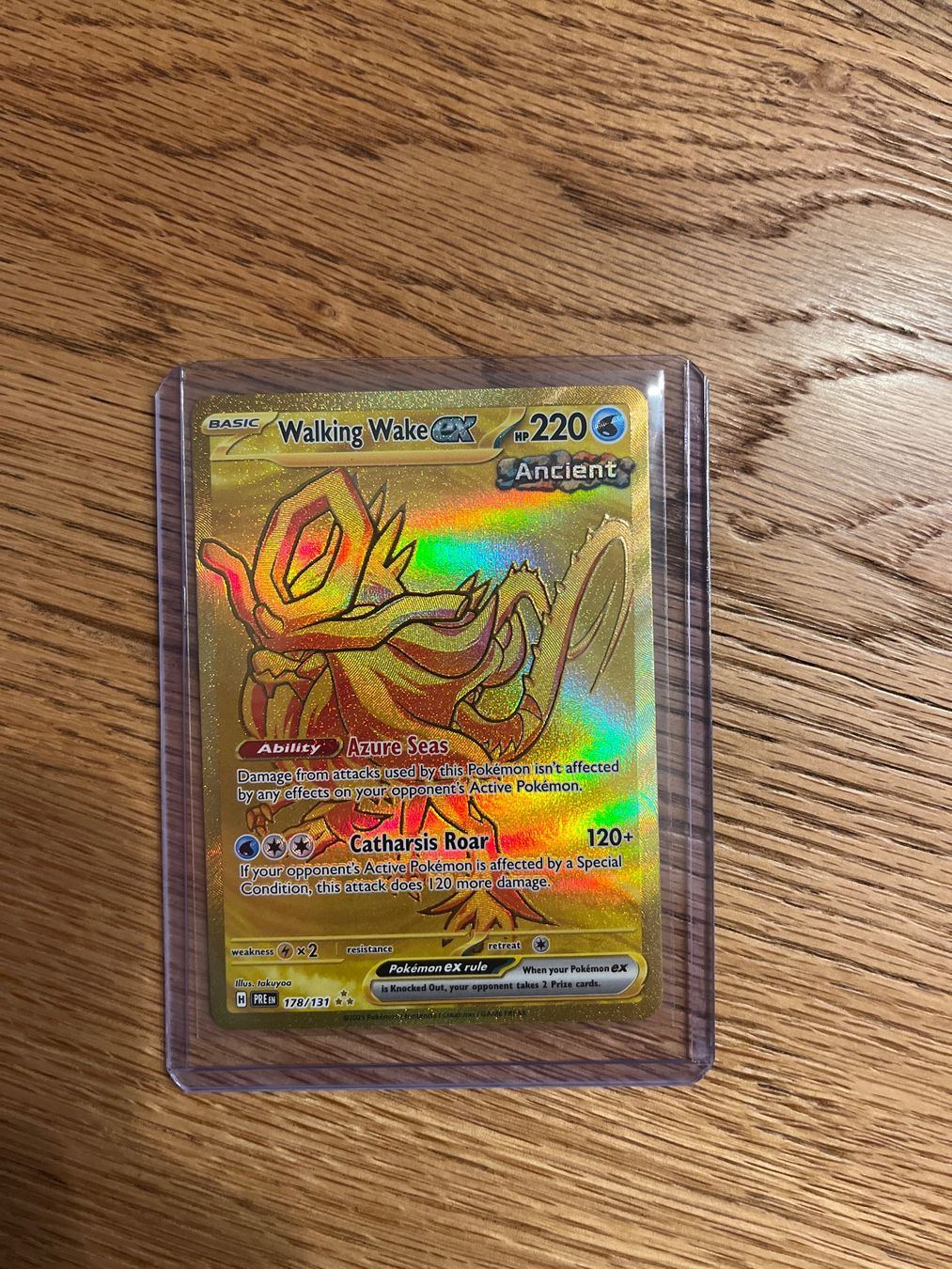 Pokemon Walking Wake ex ab 20.- Prismatic Evolutions (Neu (gemäss ...