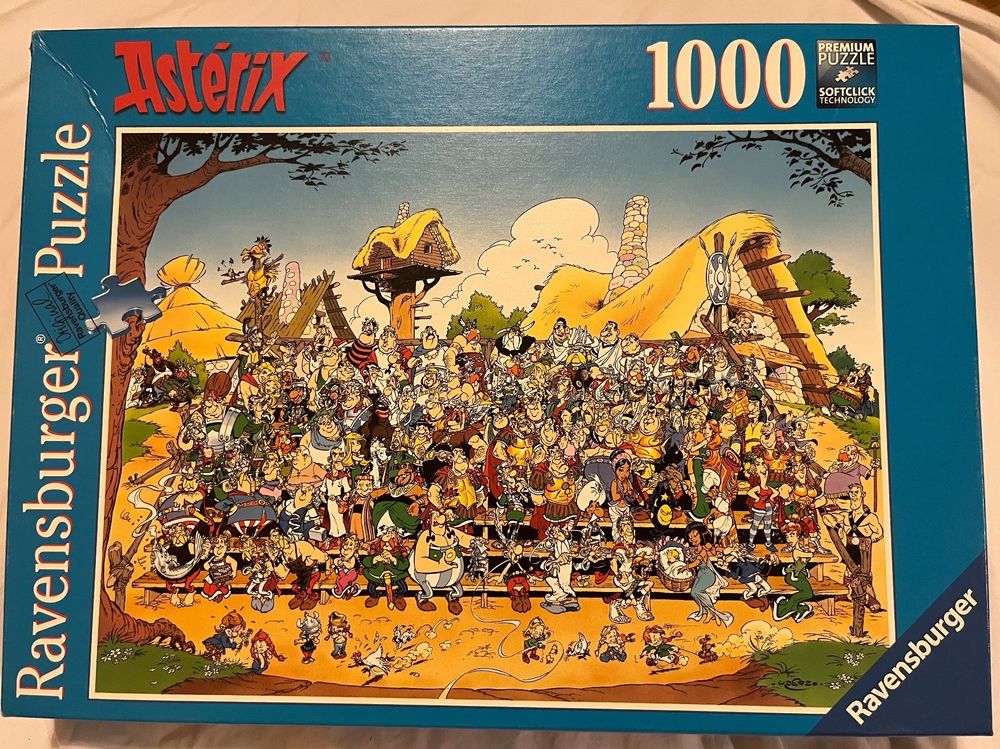 Asterix-Puzzle 1000 Stück, komplett, Ravensburger Puzzle | Kaufen auf ...