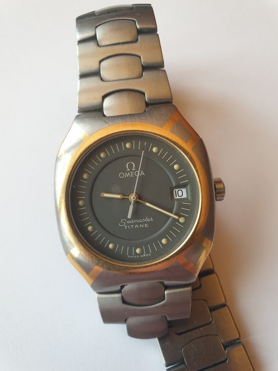 Omega Seamaster Titane Gold/Titan Armbanduhr (Gebraucht) in Würenlingen ...