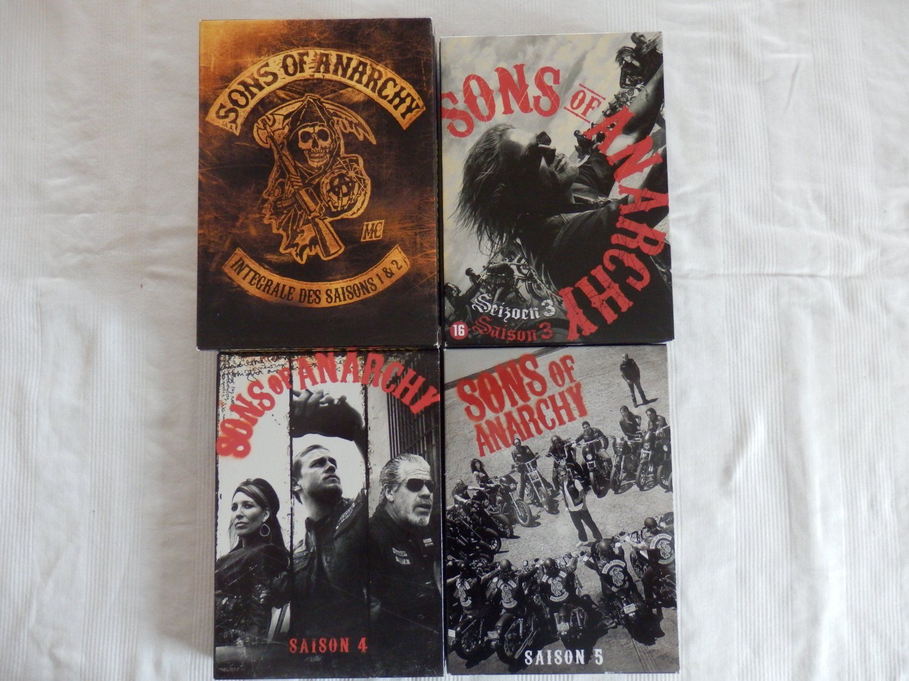 DVD Sons of Anarchy les 5 saisons (D'occasion) à Hauterive NE pour CHF ...