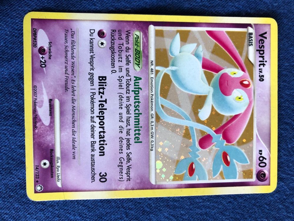 Vesprit lv. 50, glänzend, Pokemonkarte (Gebraucht) in für CHF 1 – mit ...