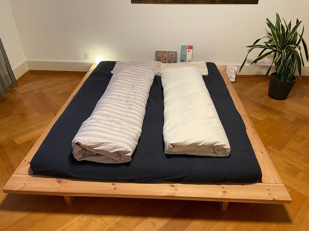 Japan Bett 160 x 200 cm von Karup Design in Kiefer natur (Gebraucht) in ...