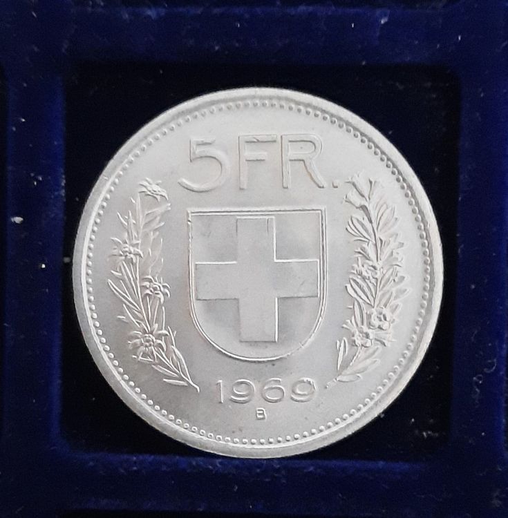 Pièce de CHF 5.-- 1969 | Kaufen auf Ricardo