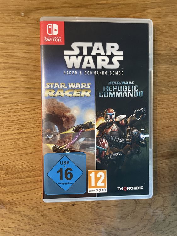Star Wars Racer&Star Wars Republic Commando Nintendo Switch (Gebraucht ...