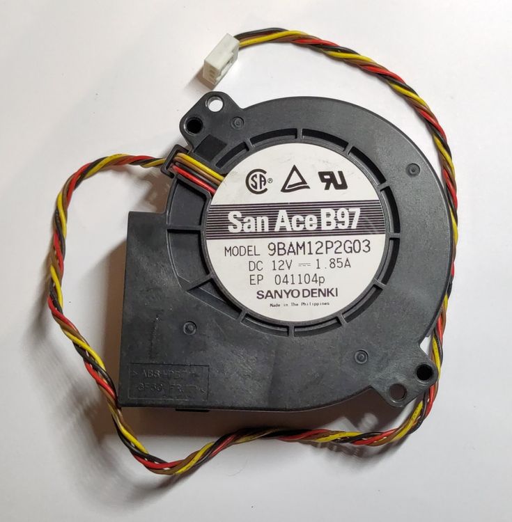 San Ace B97 12V 1.85A 4-Pin PWM Radiallüfter | Kaufen auf Ricardo