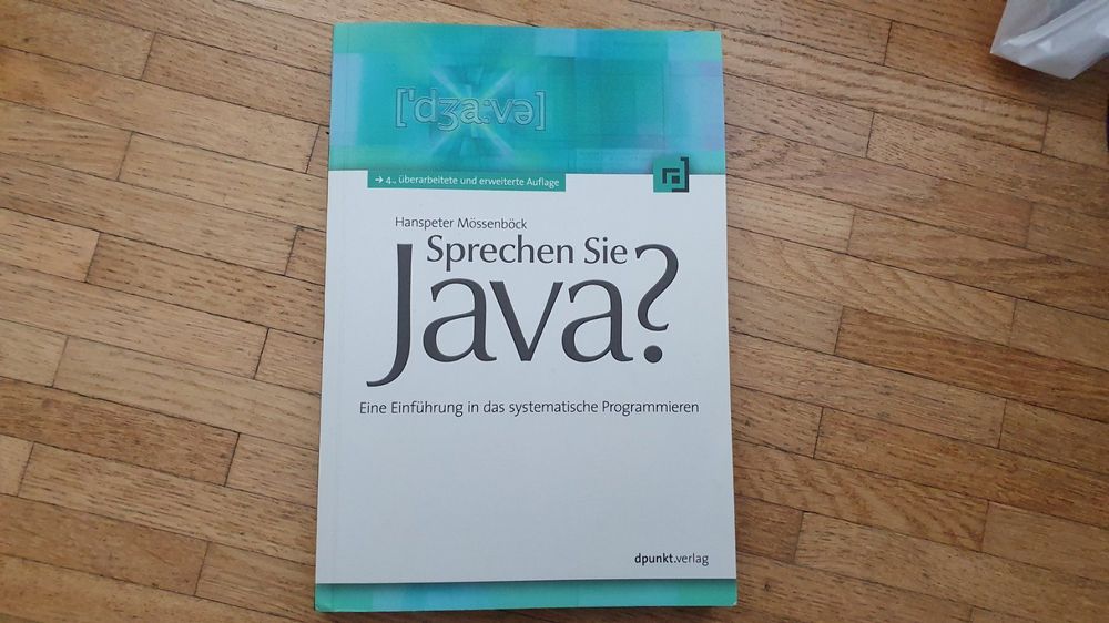 Sprechen Sie Java - Buch zum Programmieren (Gebraucht) in Dällikon für ...