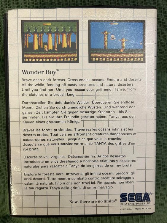 Wonder Boy Sega Master System | Kaufen auf Ricardo