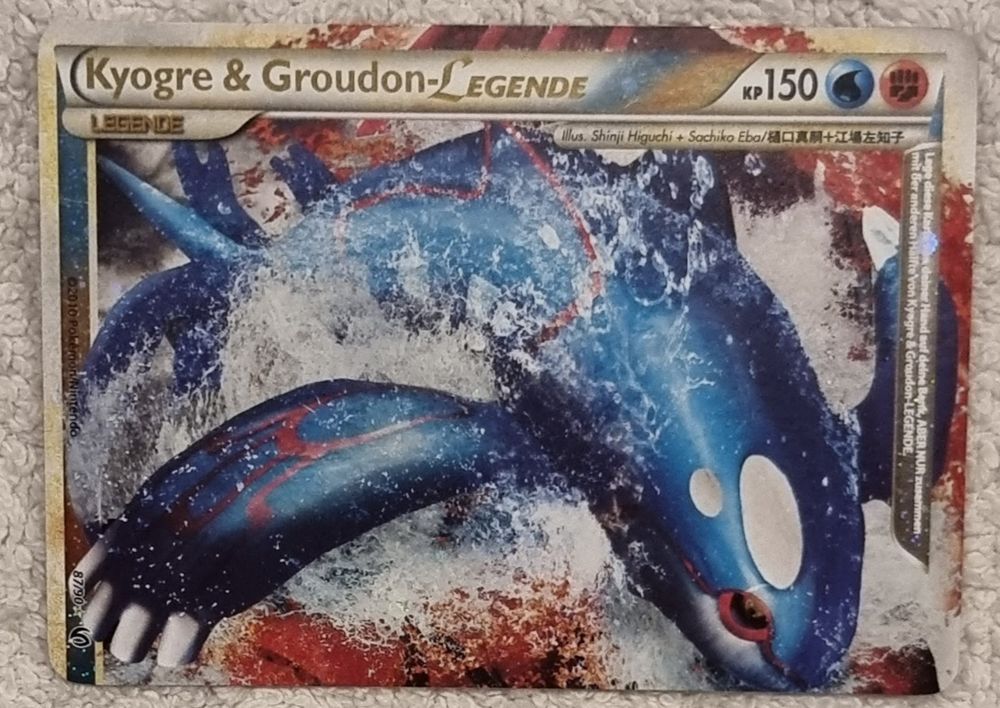 Groudon & Kyogre Legende - HG&SS Unerschrocken (Neu (gemäss Beschreibung)) in Kleindöttingen für ...