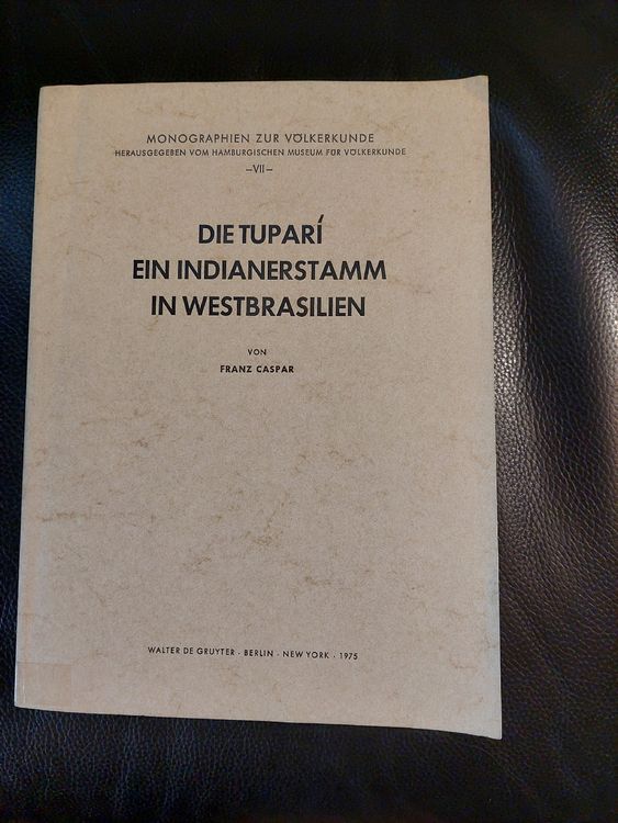 Die Tupari Indianerstamm Brasilien, 1975 (Gebraucht) in wabern für CHF ...