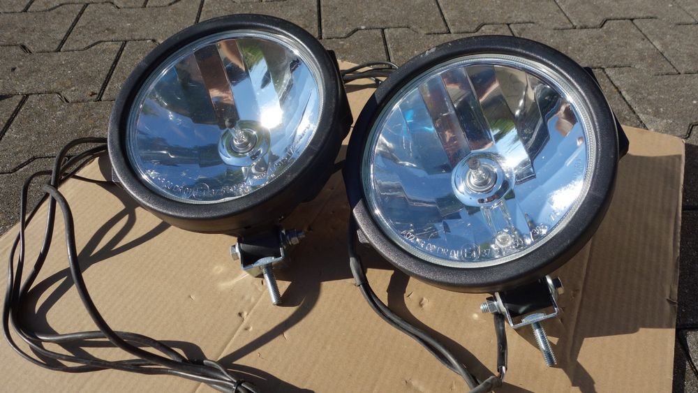 Zusatz Scheinwerfer Retro Vintage Rally für Auto KFZ | Kaufen auf Ricardo