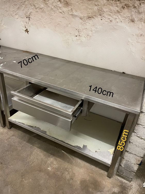 Table inox cuisine professionnel (Gebraucht) in Fribourg für CHF 150 ...