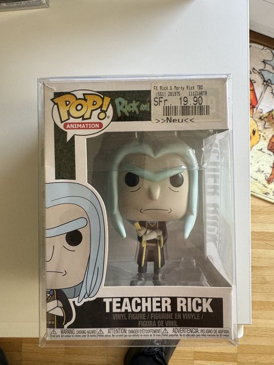 Funko pop Rick and Morty Teacher Rick (Neu (gemäss Beschreibung)) in ...