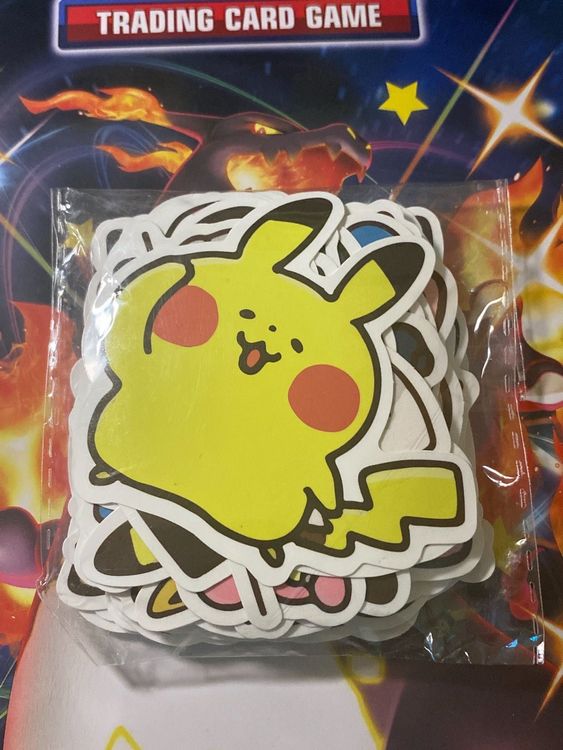 Pokemon Sticker Kanahei 50 Stück (Neu und originalverpackt) in Stadel ...