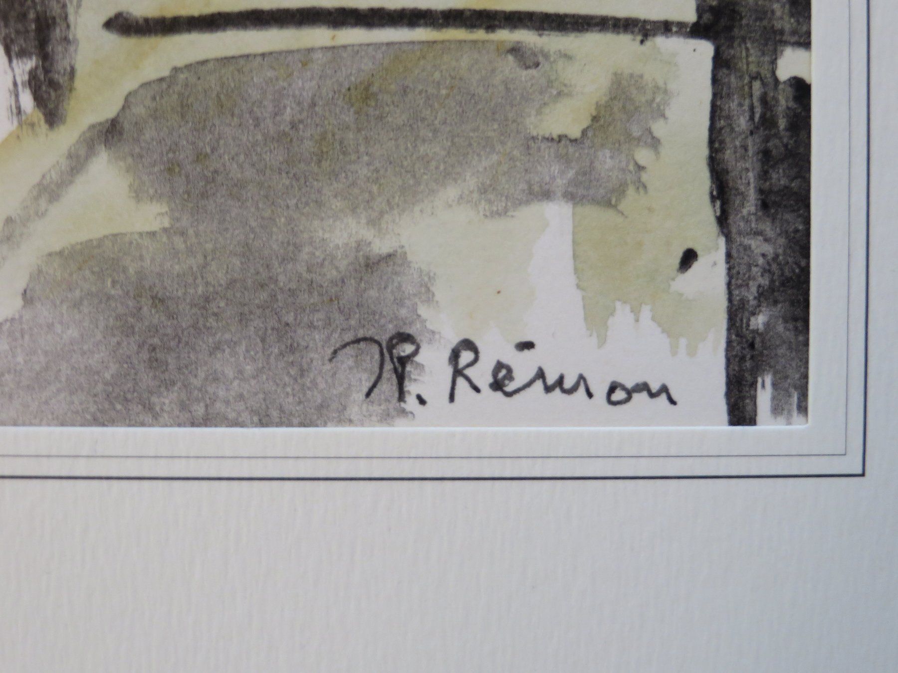 Jean-Pierre Rémond 1928 original Aquarell (D'occasion) à Bad Ragaz pour ...