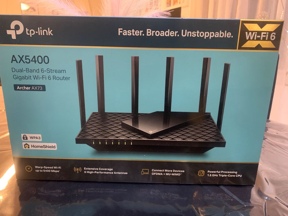 TP-LINK AX5400 WLAN-Mesh Router (Neu (gemäss Beschreibung)) in Sierre ...