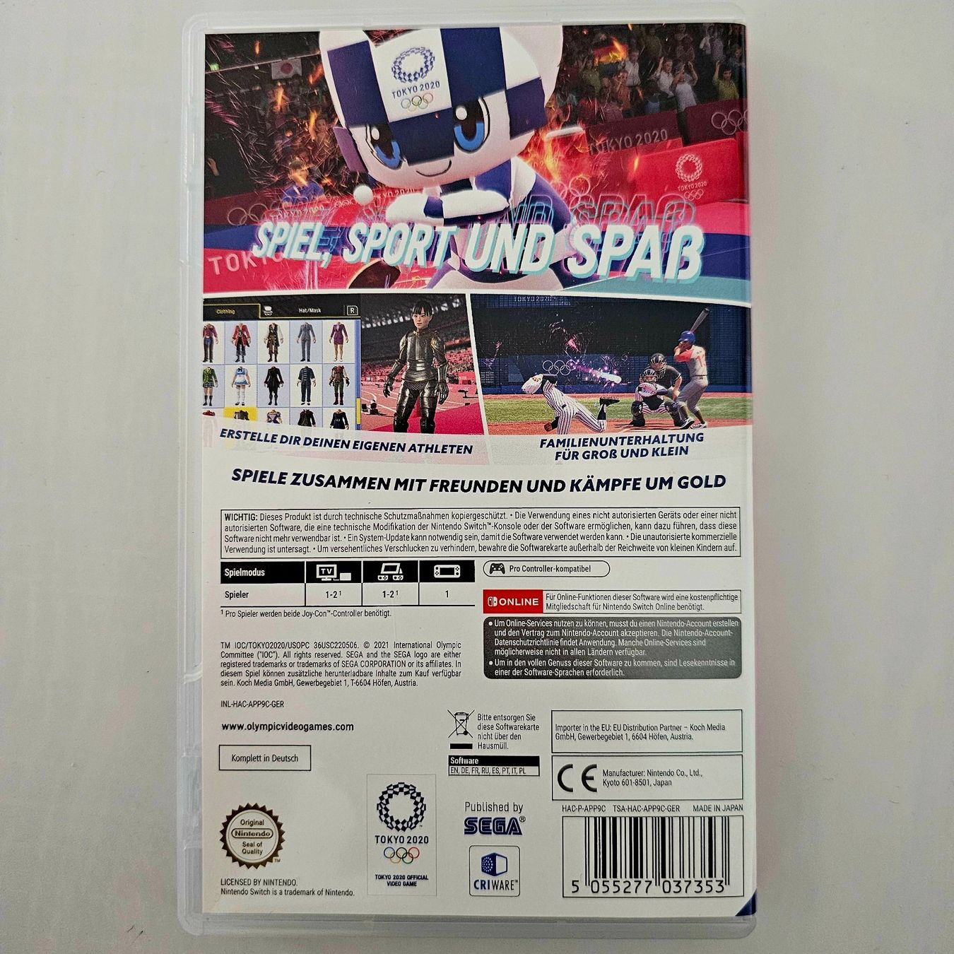 Olympic Games Tokyo 2020 (Nintendo Switch) (Gebraucht) in Holziken für ...