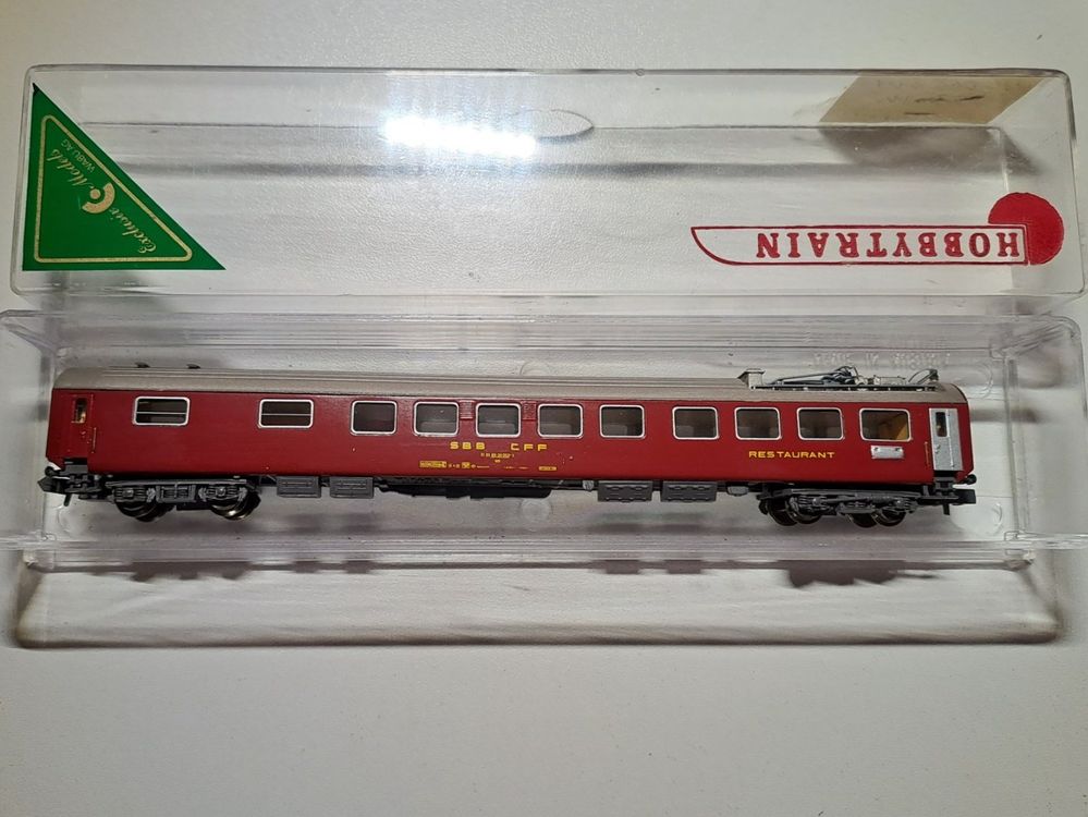 SBB UIC-X Speisewagen rot - Spur N | Kaufen auf Ricardo