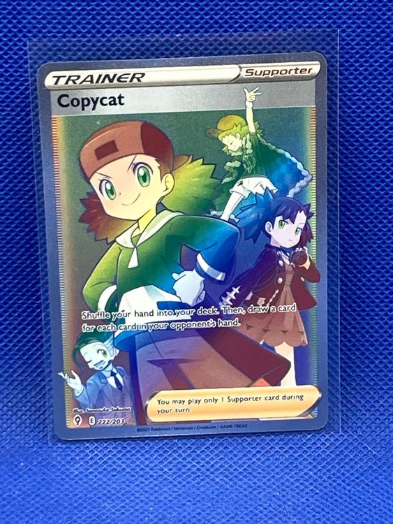 Pokemon EVOLVING SKIES / Copycat 222 / 203 EN (Neu (gemäss Beschreibung ...